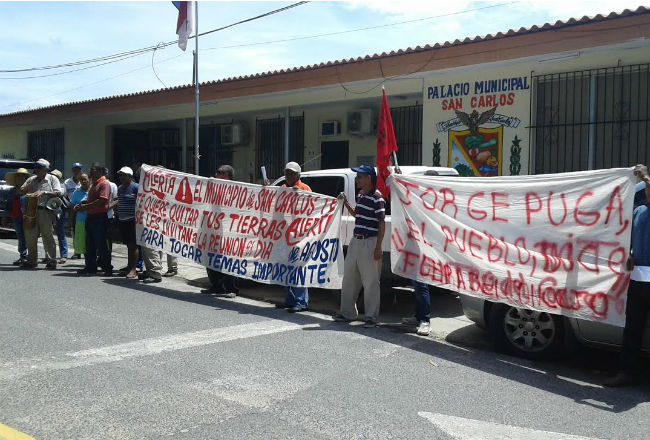 Protestan En Contra De Acuerdo Que Regula Venta De Tierras Día A Día